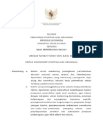 Pojk - 3 - 2022 - Penilaian Tks BPR Dan Bprs | PDF | Hukum