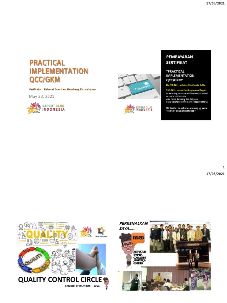 QCC Implementation | PDF