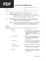 Physical Education: Quarter 1 - Module 1: First Aid | PDF | Body Mass ...