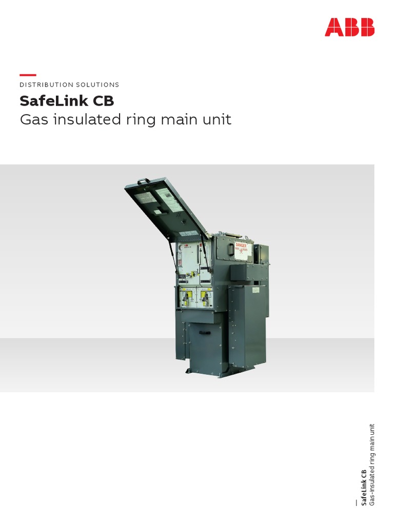 SafeLink CB Product Catalog | PDF | Switch | Electrical Substation