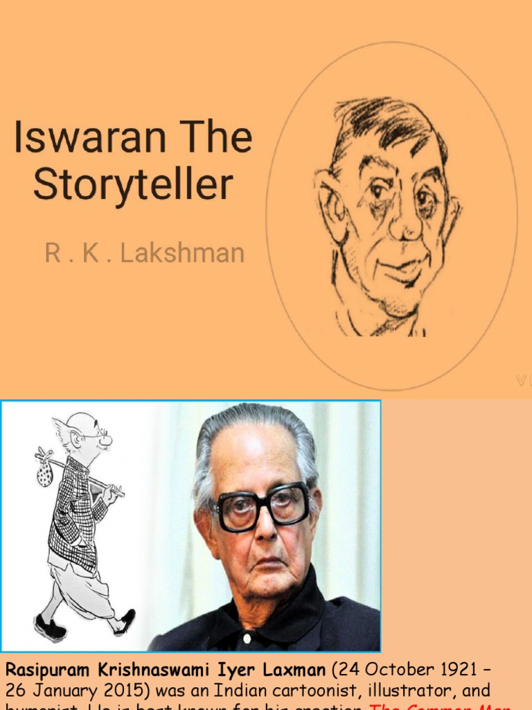 The Storyteller's Tales: How Iswaran Entertains and Unsettles His ...