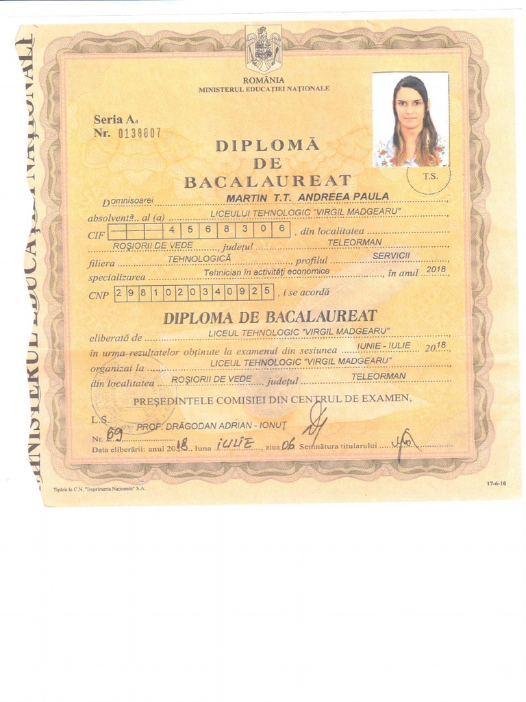 Diploma Bac | PDF