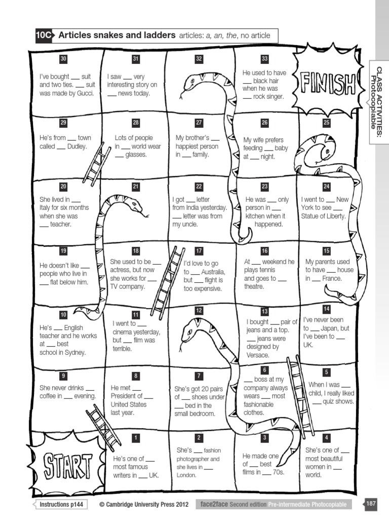 10C. Articles Snakes - Ladders | PDF | Clothing | Fashion
