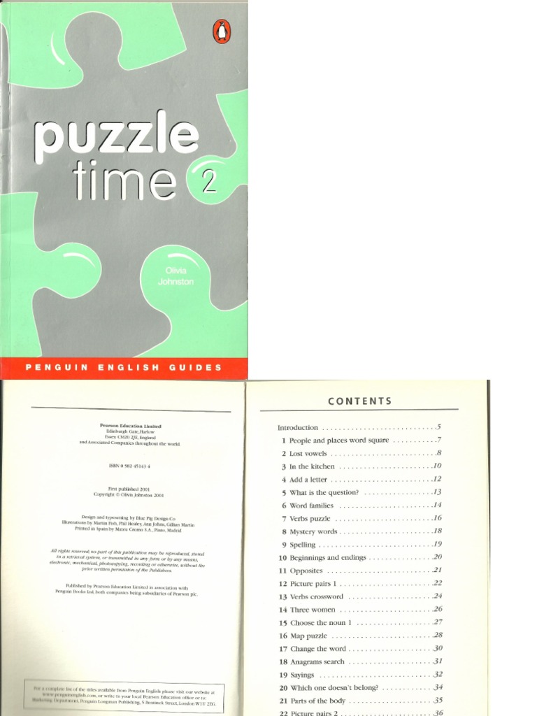 Puzzle Time 2 | PDF