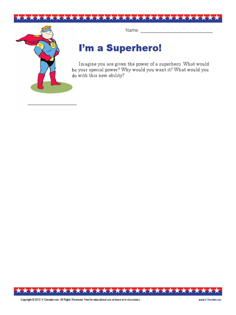 Gr4 5 Superhero | PDF
