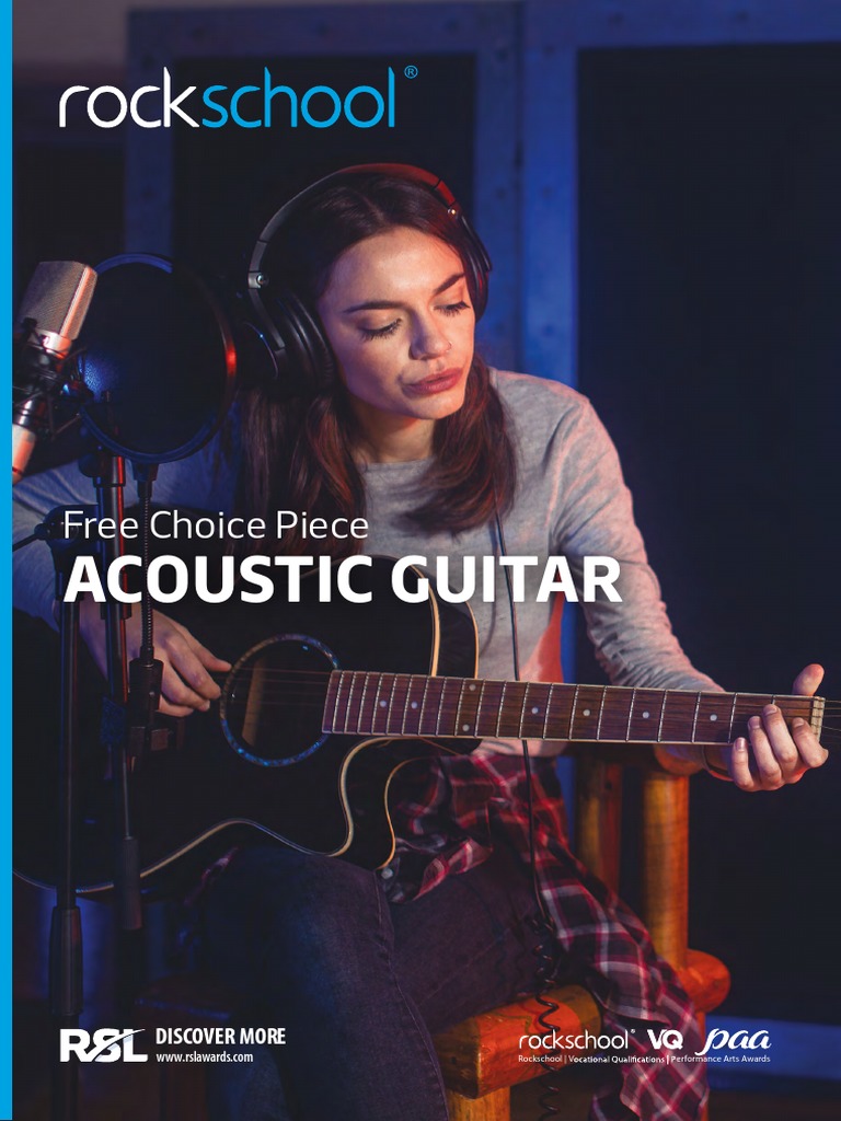 Free Choice Piece: Acoustic Guitar | PDF | Guitars | Sheet Music