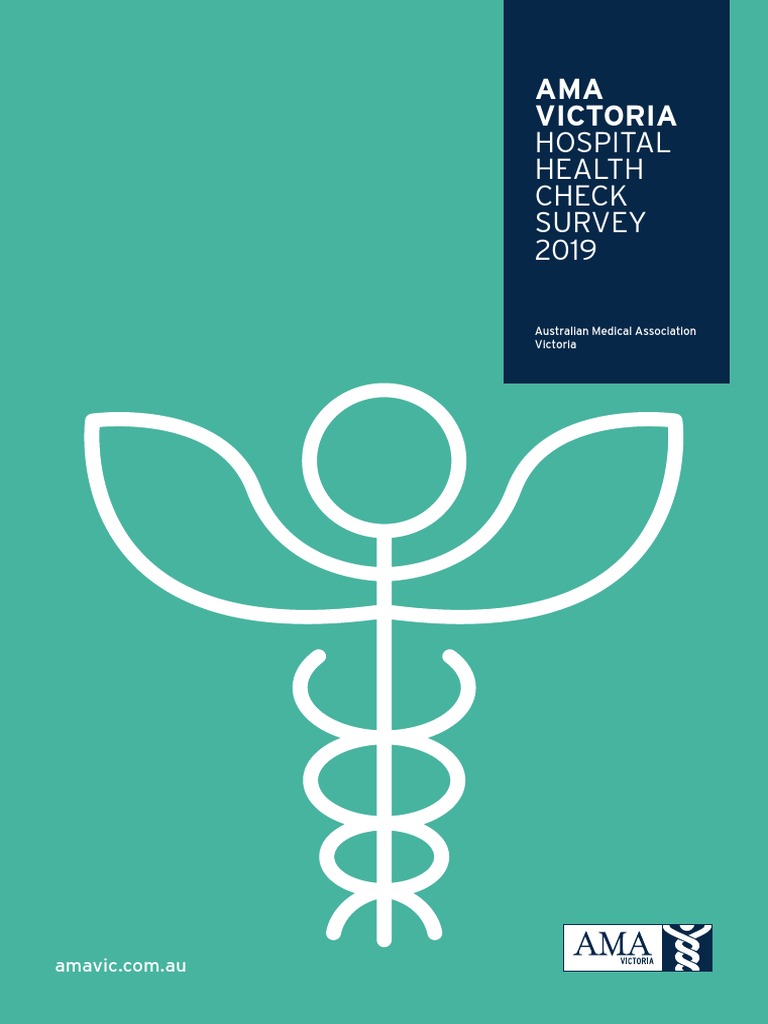 AMA Hospital Health Check Survey 2019 - FA | PDF | Victoria (Australia ...