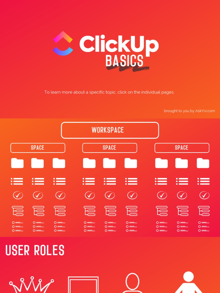 Basics: To Learn More About A Specific Topic, Click On The Individual ...