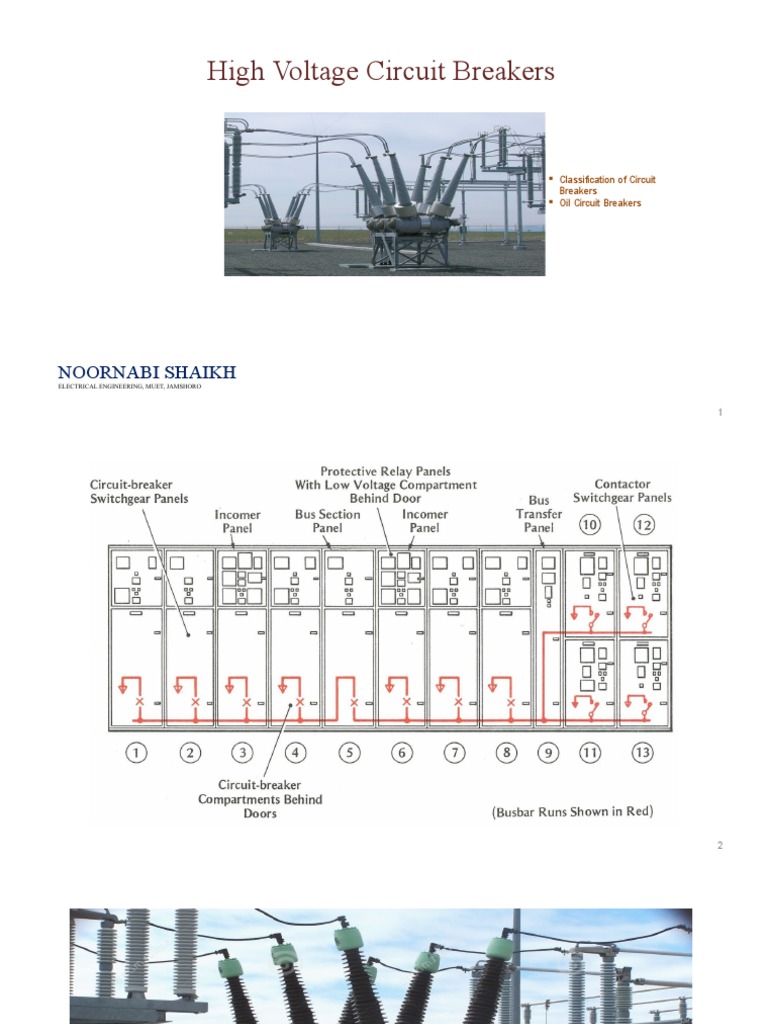 Classification of Circuit Breakers | PDF | Electric Arc | Electrical ...