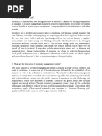 Sample Management Letter Points | PDF | Inventory | Valuation (Finance)