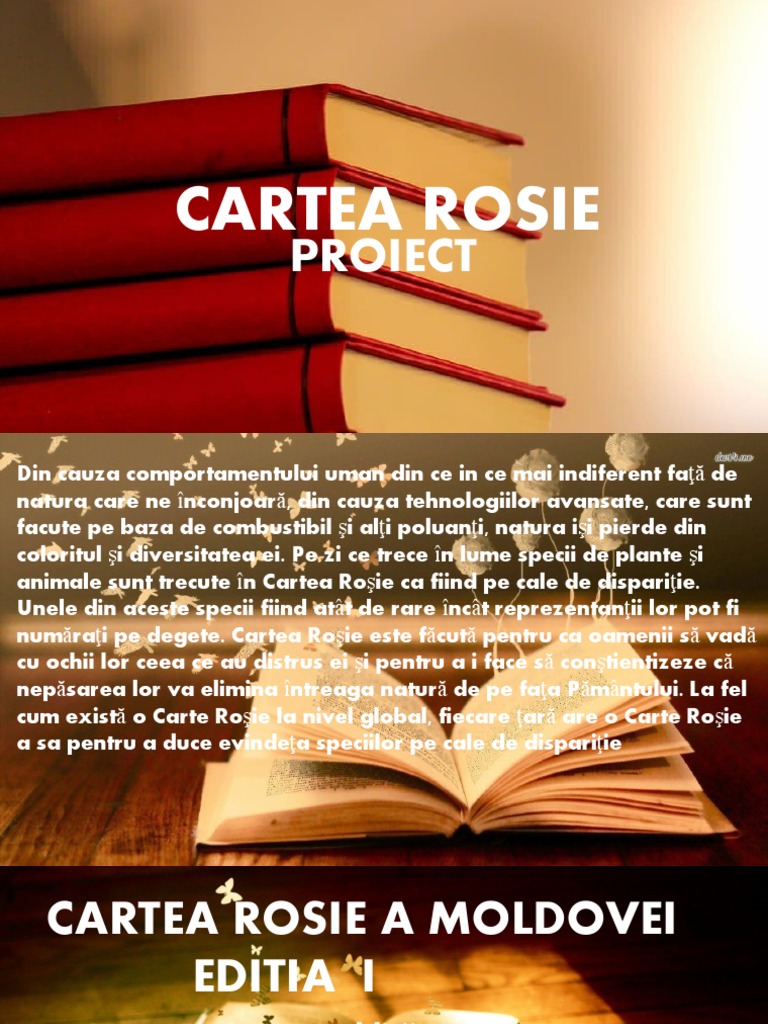 Cartea Rosie: Proiect | PDF
