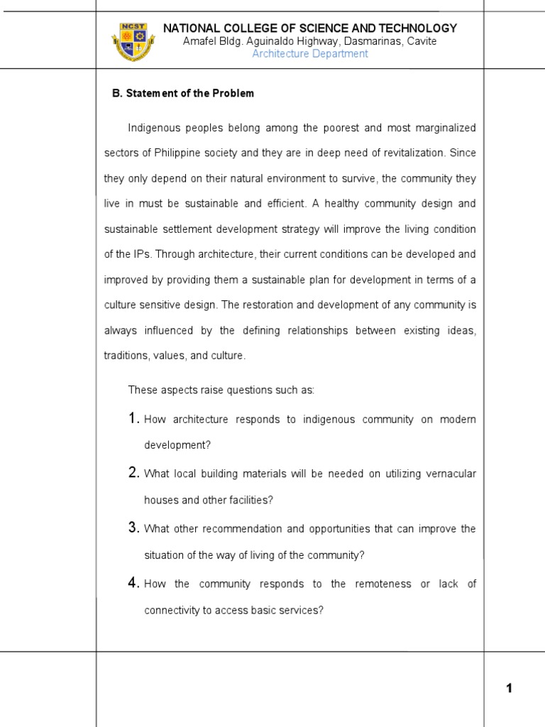 Sop & Objectives | PDF | Community | Sustainability