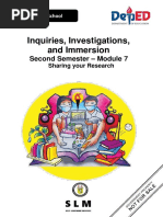 Inquiries, Investigations and Immersion or 3i's | PDF | Brainstorming | Psychological Concepts