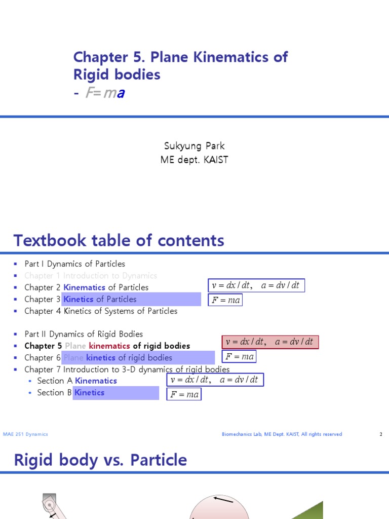 ZcRcnbHaSOSEXJ2x2sjkQA Chapter5 Plane Kinematics of Rigid Bodies Blank | PDF | Kinematics ...