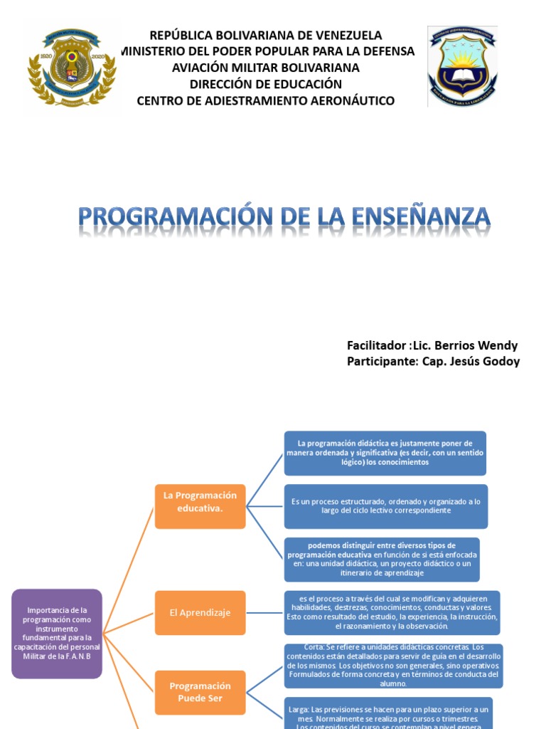 Mapa Conceptual Programacion de La Ensenanza | PDF | Aprendizaje ...