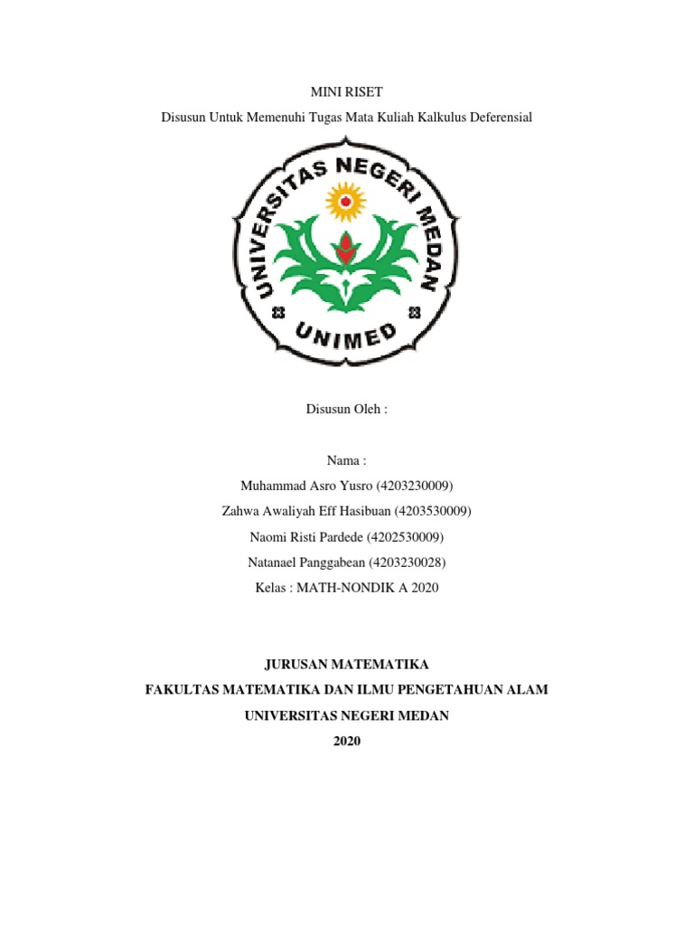 Mr. Kalkulus Diferensial | PDF