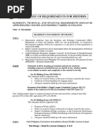 Eligibility Checklist for PhilGEPS Bidding | PDF | Finance & Money ...