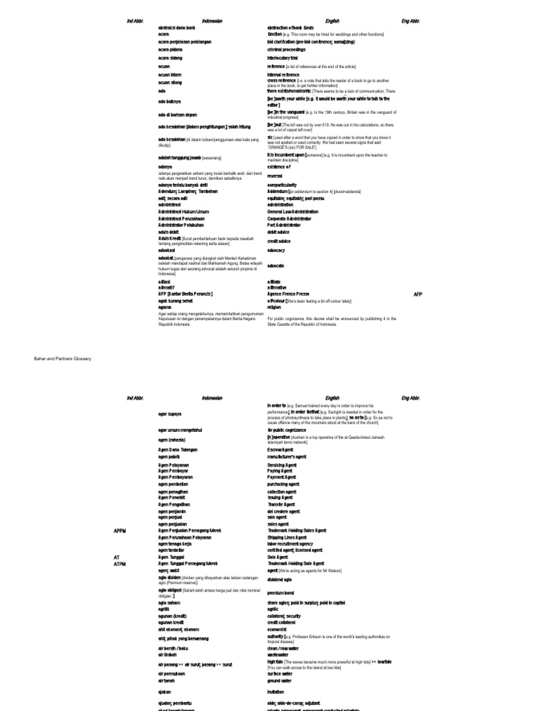 Glossary | PDF | Business