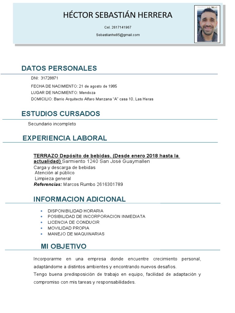 Sebastian CV | PDF