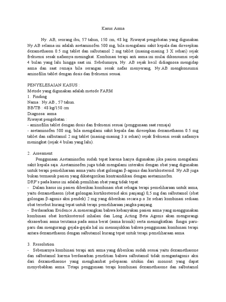Kasus Asma | PDF
