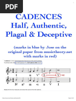 Musical Note Frequencies Chart | PDF | Music Theory | Pitch (Music)