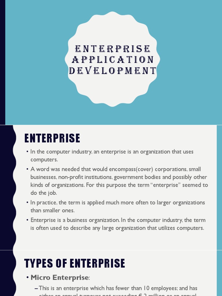 Enterprise Application Development | PDF | .Net Framework | Xamarin