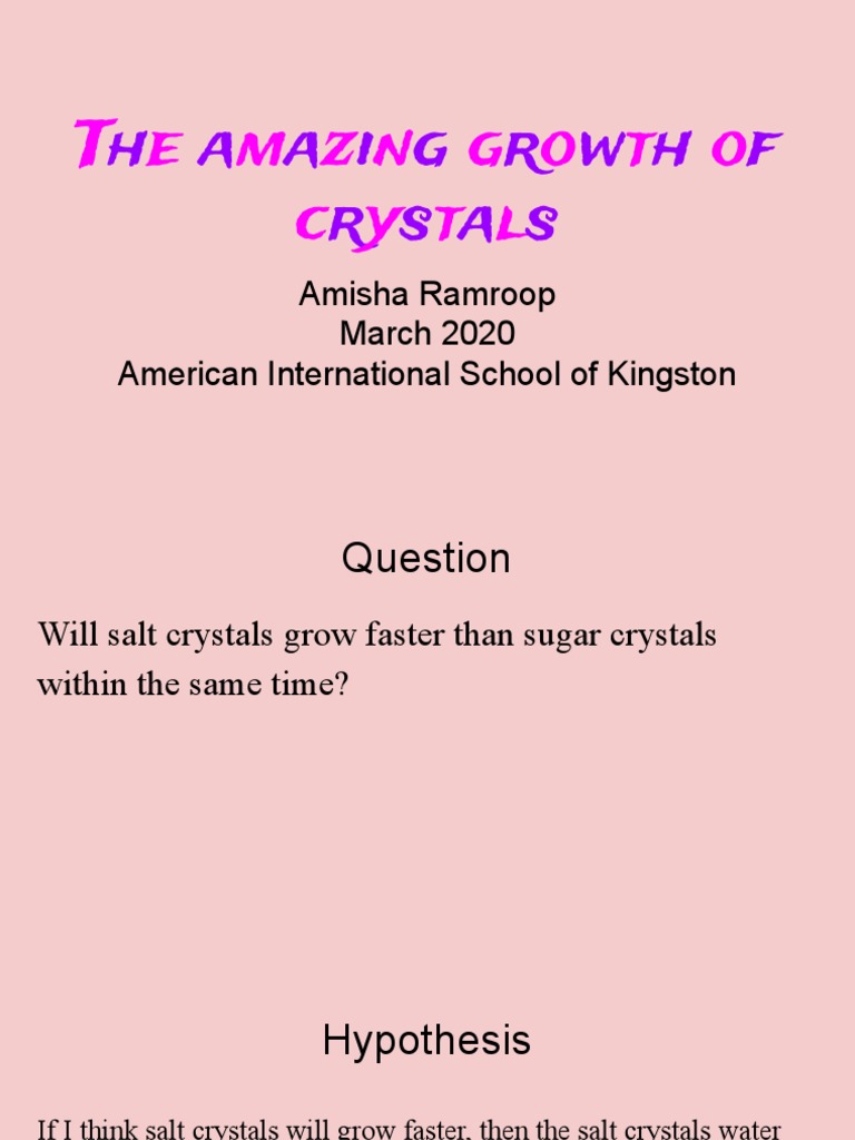 Amisha Ramroop - Steam Expo Project Slides For Presentation Andor Tri ...