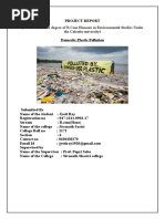 Project On Water Pollution | PDF | Water Pollution | Water