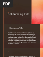 Ang Tulang Liriko at Mga Uri Nito | PDF