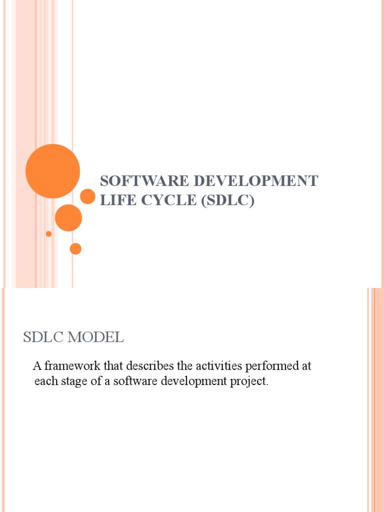 Software Development Life Cycle (SDLC) | PDF | Software Prototyping ...