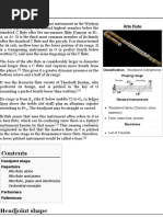 Aerophones | PDF | Flute | Elementary Organology