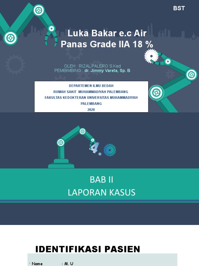 Luka Bakar E.C Air Panas Grade IIA 18 %: Oleh: Rizal Palero S.Ked ...