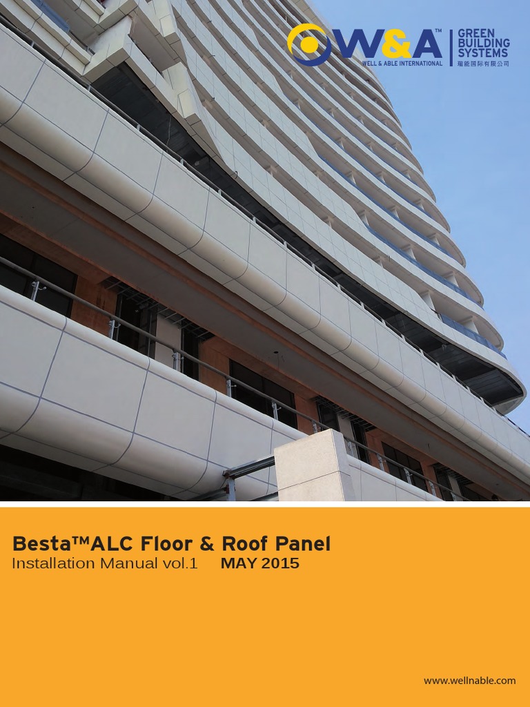 150519-Besta - ALC Floor & Wall Panel Installation Manual Vol.1 ...