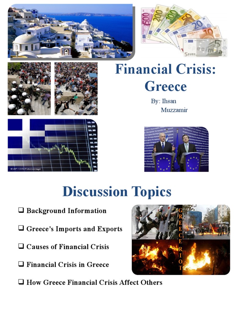 Greece Financial Crisis Overview | PDF | Greek Government Debt Crisis ...