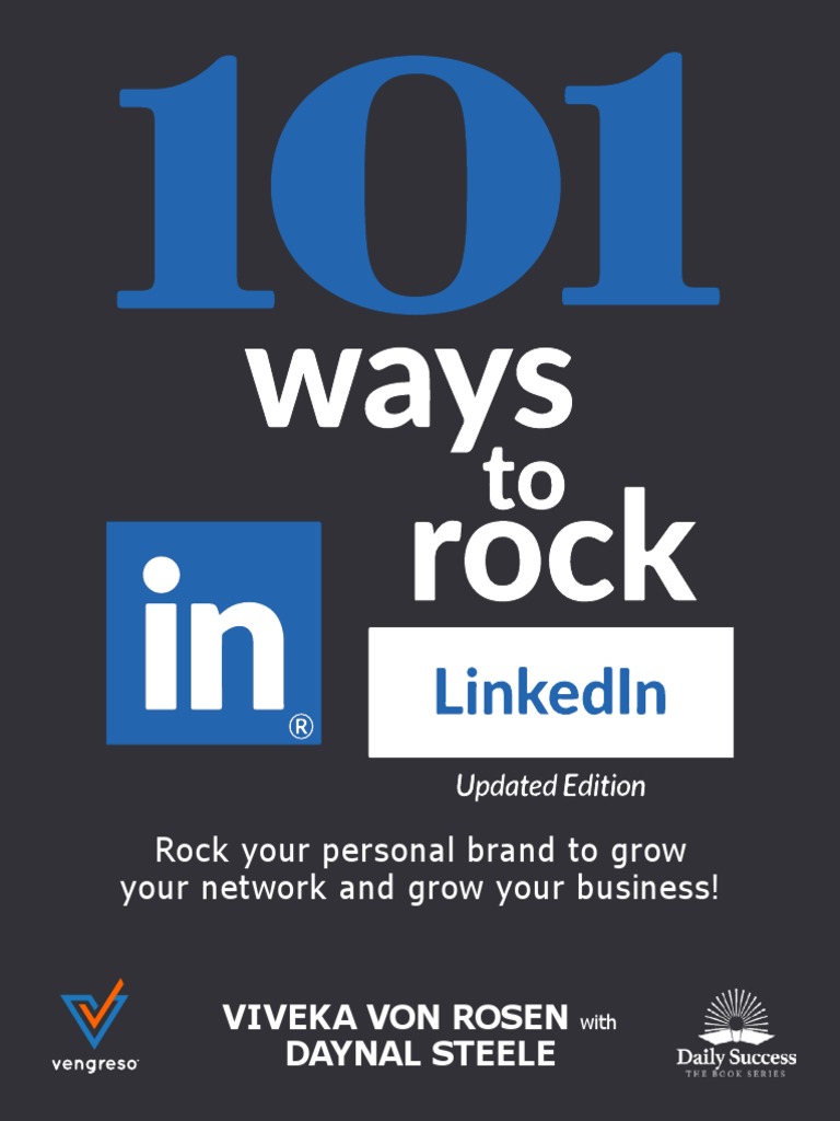 101 Ways To Rock LinkedIn | Download Free PDF | Linked In | Social Media