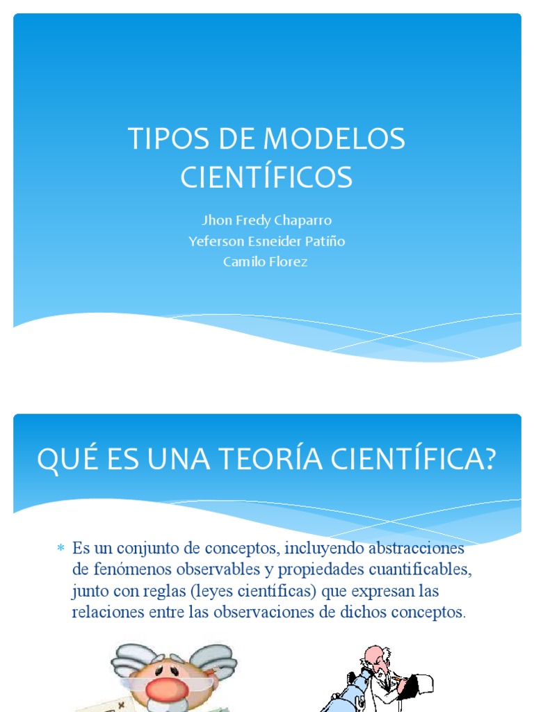 Modelos Científicos: Tipos y Usos | PDF | Teoría | Ciencia y Tecnología
