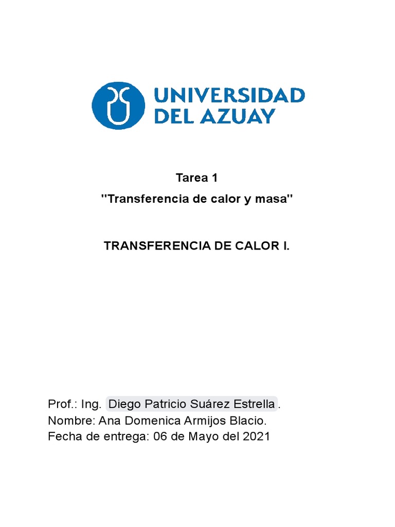 Transferencia de Calor | PDF | Transferencia de calor | Conductividad ...