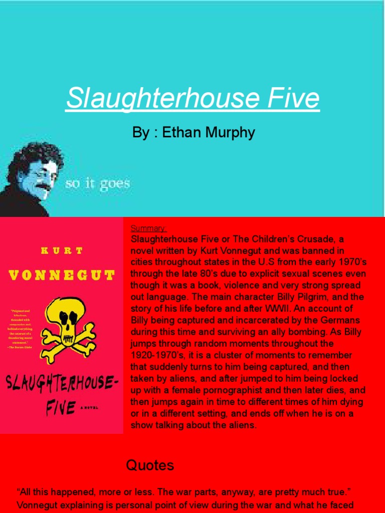 Slaughterhouse Five | PDF | Kurt Vonnegut