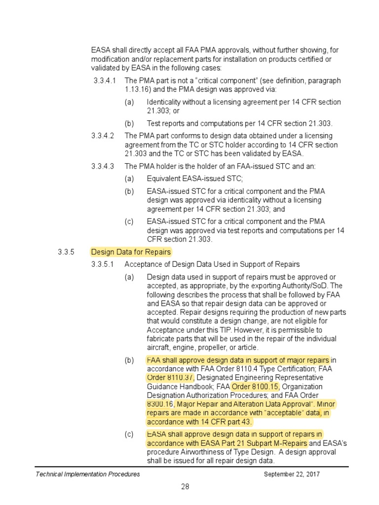 Streamlining the Acceptance and Approval of Repair and Alteration ...