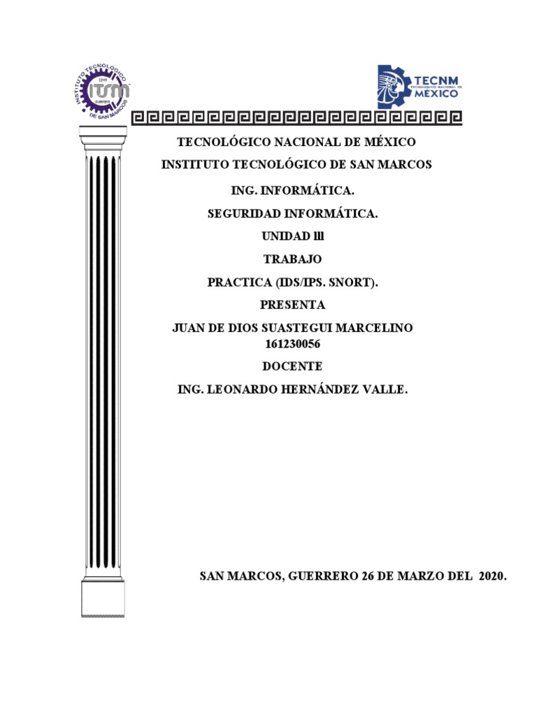 Practica IDS | PDF | Interfaz de línea de comando | Archivo de computadora