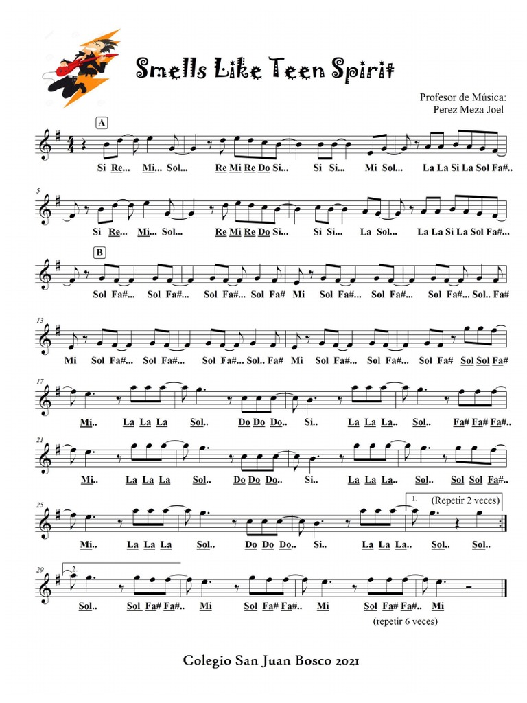 Smells Like Teen Spirit | PDF