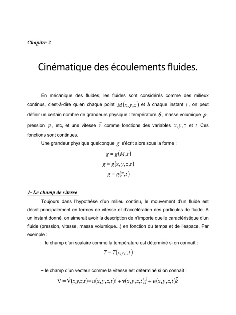 Chapitre 2 | PDF | Mécanique newtonienne | Physique