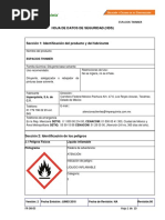 Etiqueta Del Thinner | PDF | Especialidades Medicas | Medicina CLINICA