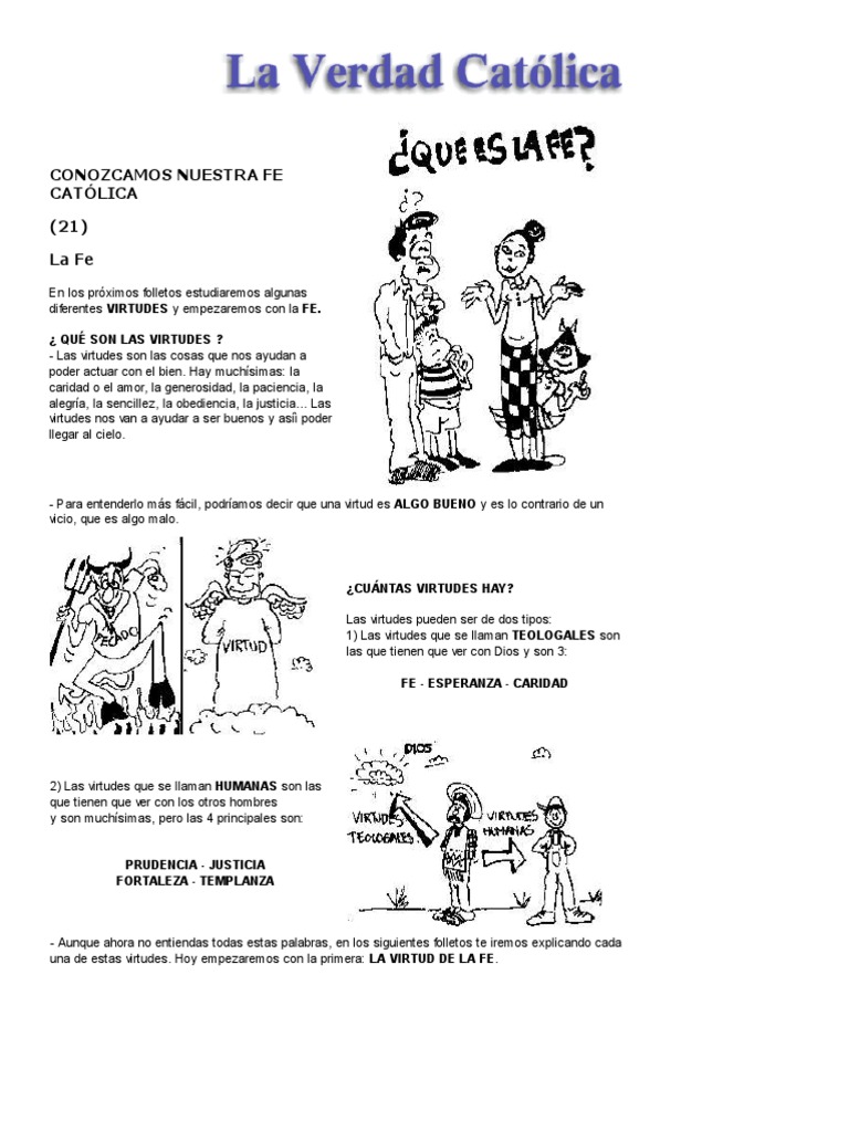 Introducción a la virtud teologal de la Fe: su naturaleza, importancia ...