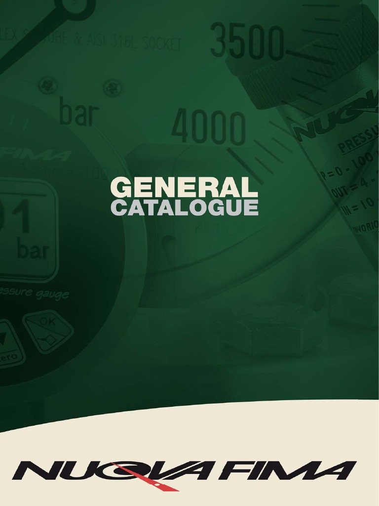 General Catalogue Nuova Fima | PDF | Pressure Measurement | Pipe (Fluid ...