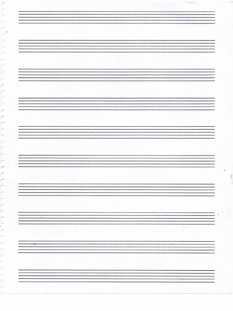 Hoja Pentagramada | PDF