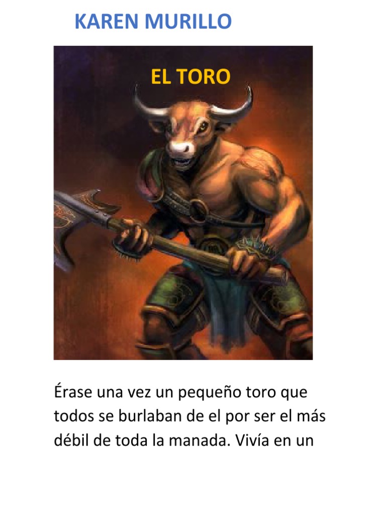 Cuento TORO | PDF