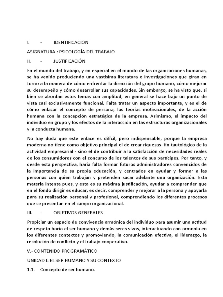 Programas Hotelería y Turismo | PDF | Turismo | Psicología industrial y ...