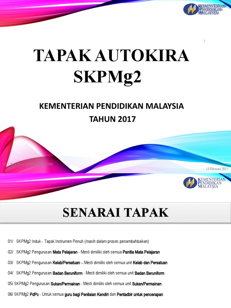 TAPAK AUTOKIRA SKPMg2 | PDF