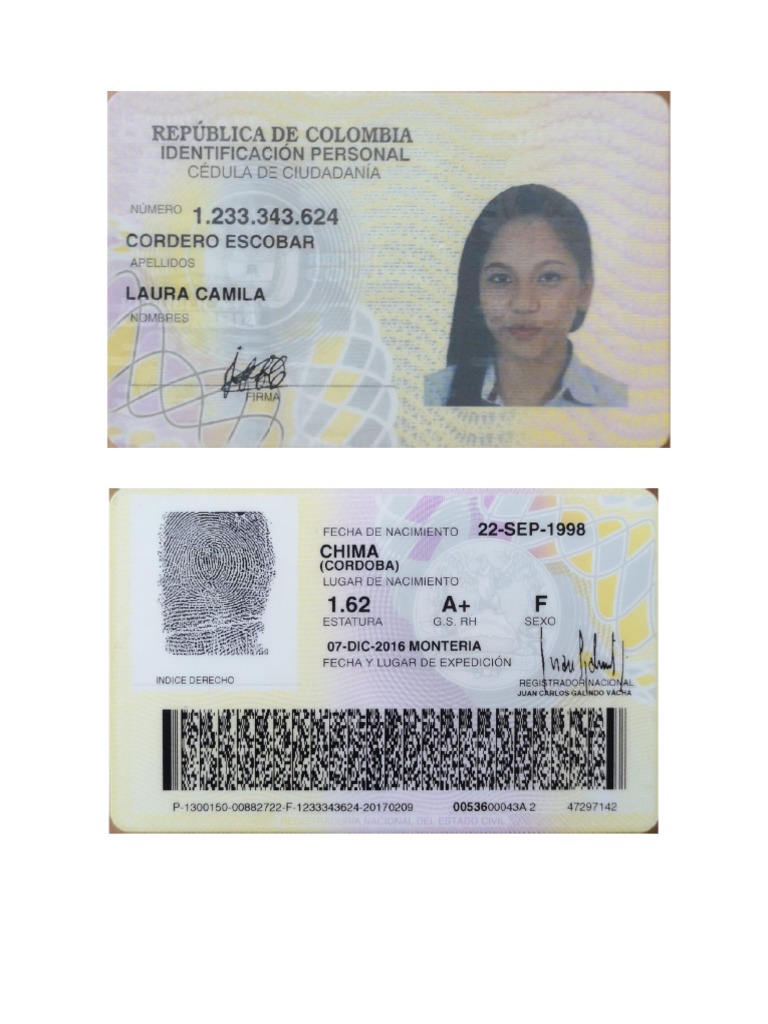 Cedula Laura PDF | PDF